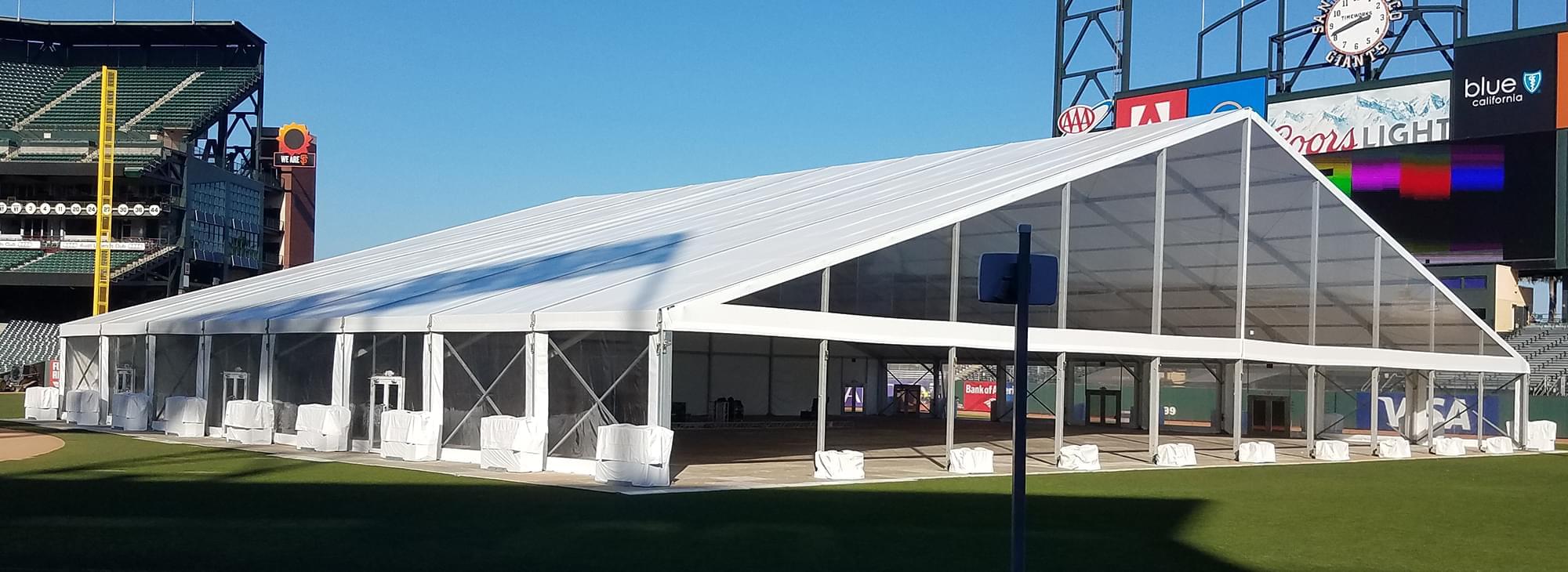 Clear Steel Span Fabric Tent Structures USA | Canada