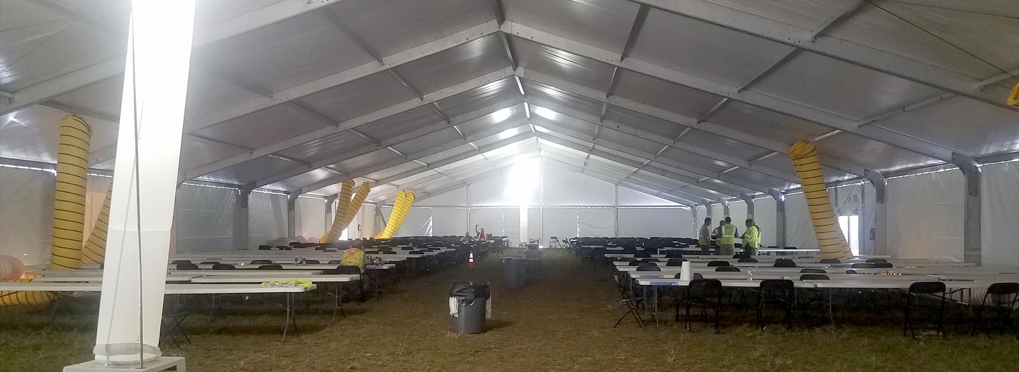 Clear Steel Span Fabric Tent Structures USA | Canada